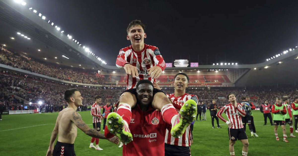 선덜랜드, 연장 결승골로 EPL 승격 PO 결승행…셰필드와 격돌