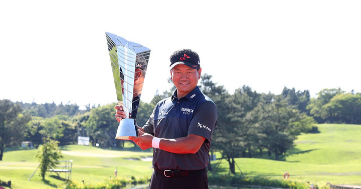 최경주, KPGA SK텔레콤 오픈서 '최고령 2연패' 도전