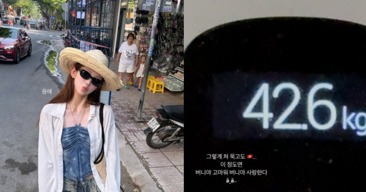 얼마나 더 뺄려고? 최준희 '96kg→42.6kg' 몸매 경악