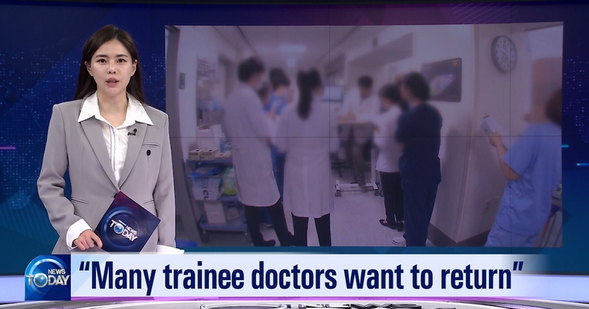 [News Today] “Many trainee doctors want to return”