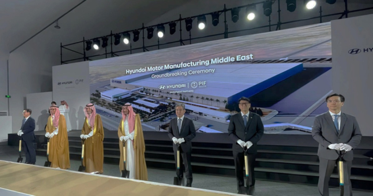 Hyundai breaks ground on Saudi factory, its first auto plant in Middle East