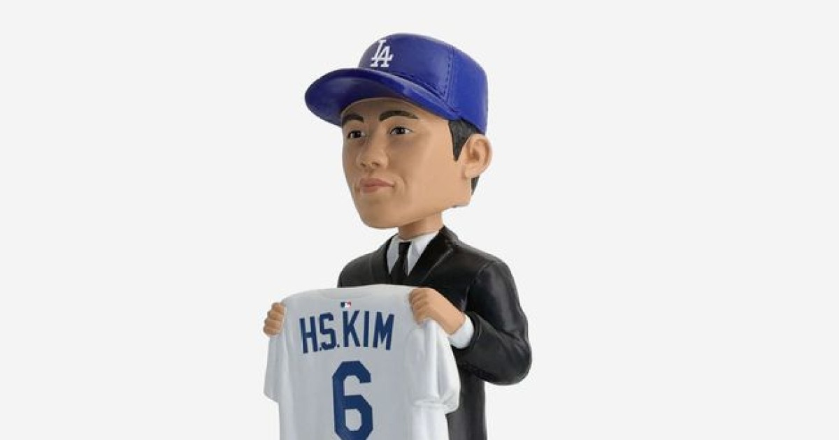 '웰컴 투 MLB'…'1G 5출루' 신공 펼친 김혜성 보블헤드 첫 출시
