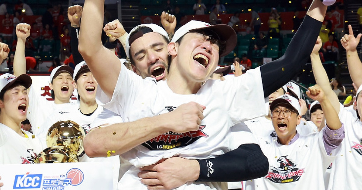 'PO MVP' 허일영, 뜨거운 눈물