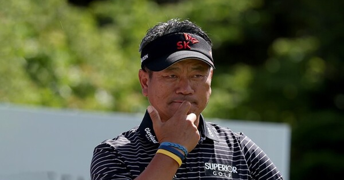 악천후에 발목 잡힌 디펜딩 챔피언 최경주 [KPGA SK텔레콤 오픈]