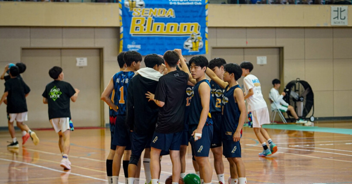 '일본 동아시아 유소년 농구대회 참가' 안산 TOP U15, 우승까지 단 한 걸음 남겨