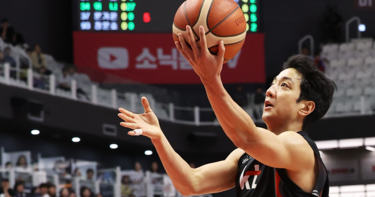 수원 KT 허훈, 프로농구 FA 시장에 나와...KBL 53명 공시