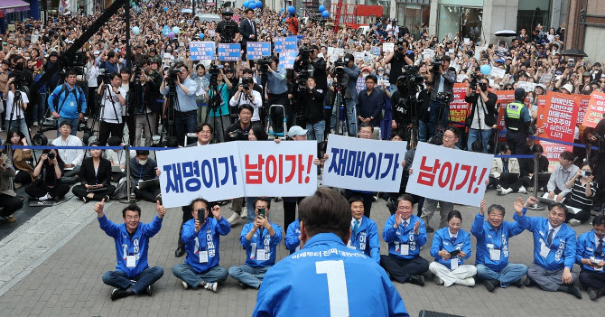 흔들리는 TK·PK…전통 보수텃밭 파고드는 이재명