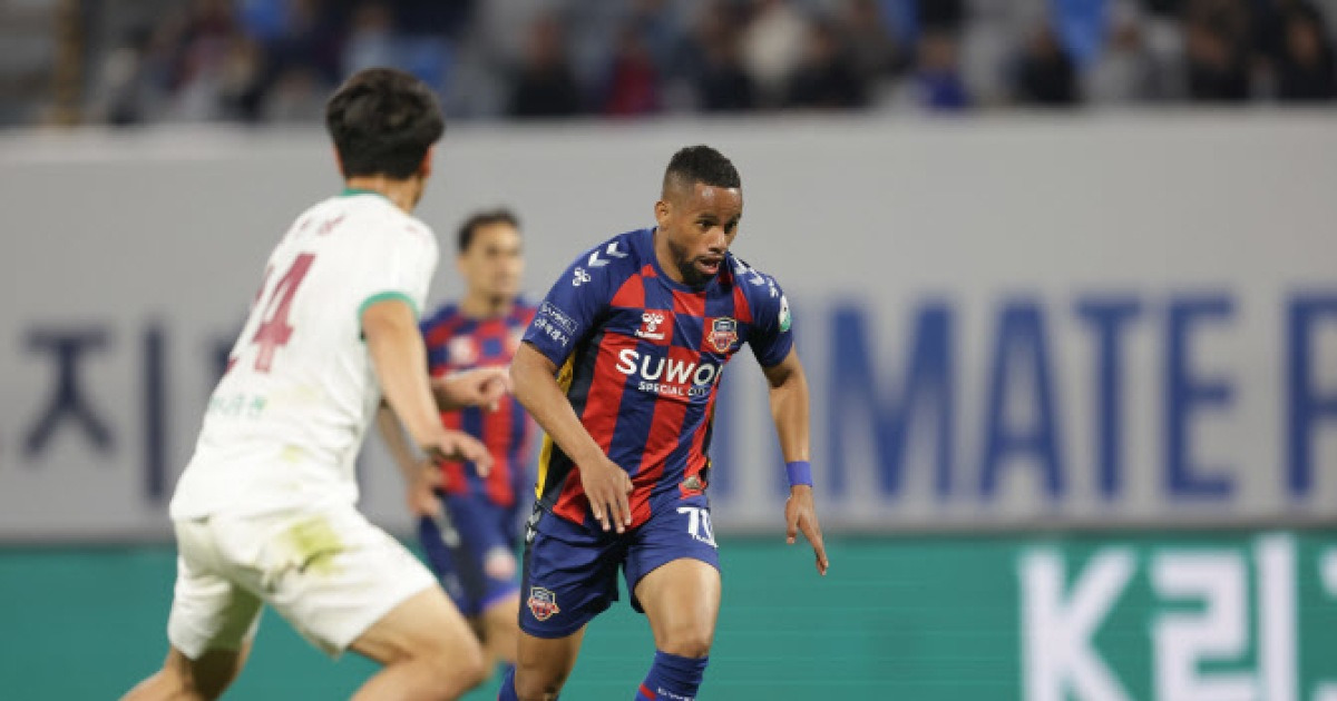 ‘1위 대전 격침’ 수원FC 안데르손, K리그1 라운드 MVP... K2는 김승호