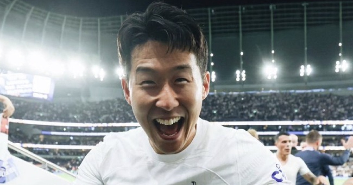 'BBC 떴다' 손흥민, UEL 결승전 선발 출전 유력…"훈련서 존슨-오도베르와 2선 배치"