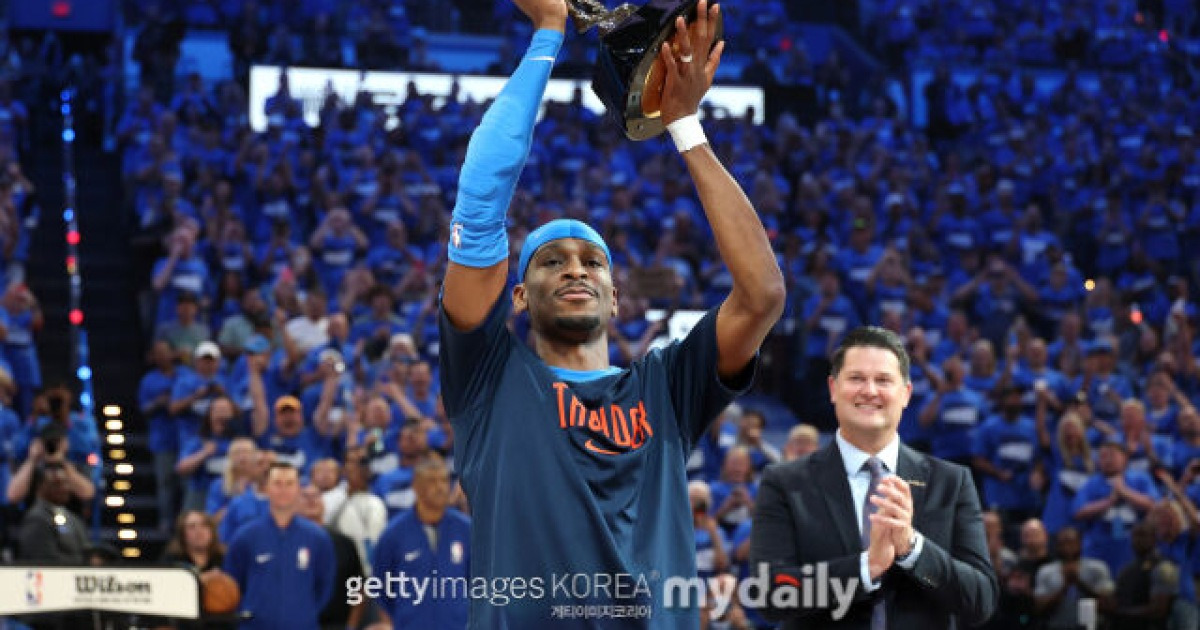 31점→38점! 'MVP' SGA, 득점력 또 폭발…OKC, 미네소타에 2연승! NBA 파이널 청신호