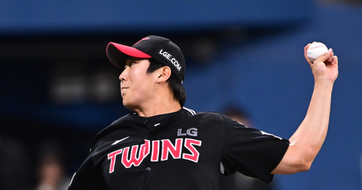 손주영, SSG전 7이닝 11K 1실점 완벽투..5승 보인다