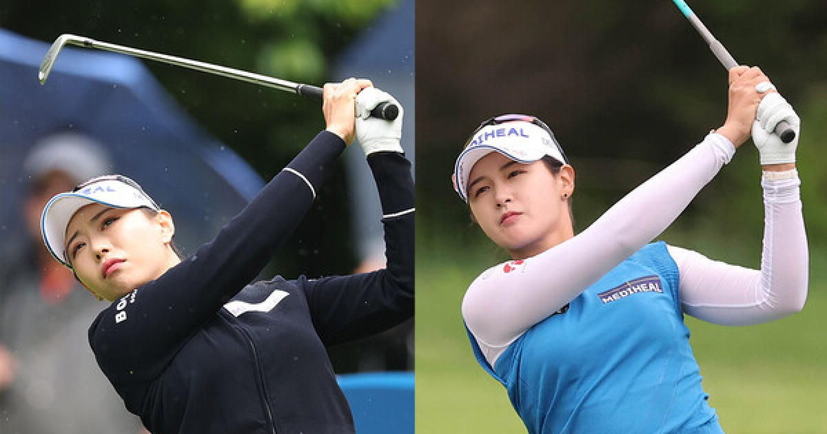 이채은2, E1채리티오픈 둘째날 선두…박현경 1타차 2위로 '우승 경쟁' [KLPGA]