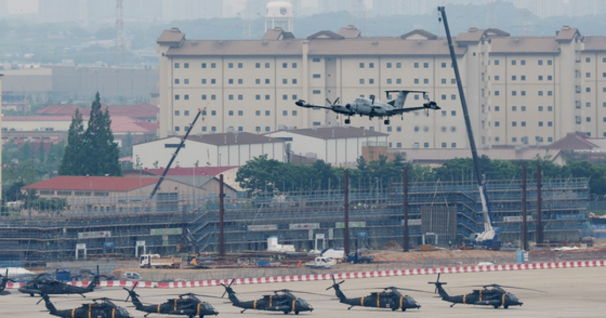 “주한미군 4500명, 괌 등에 이전 검토”