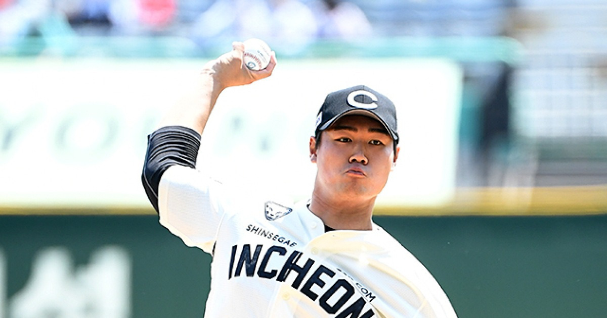 역투하는 SSG 전영준 [MK포토]