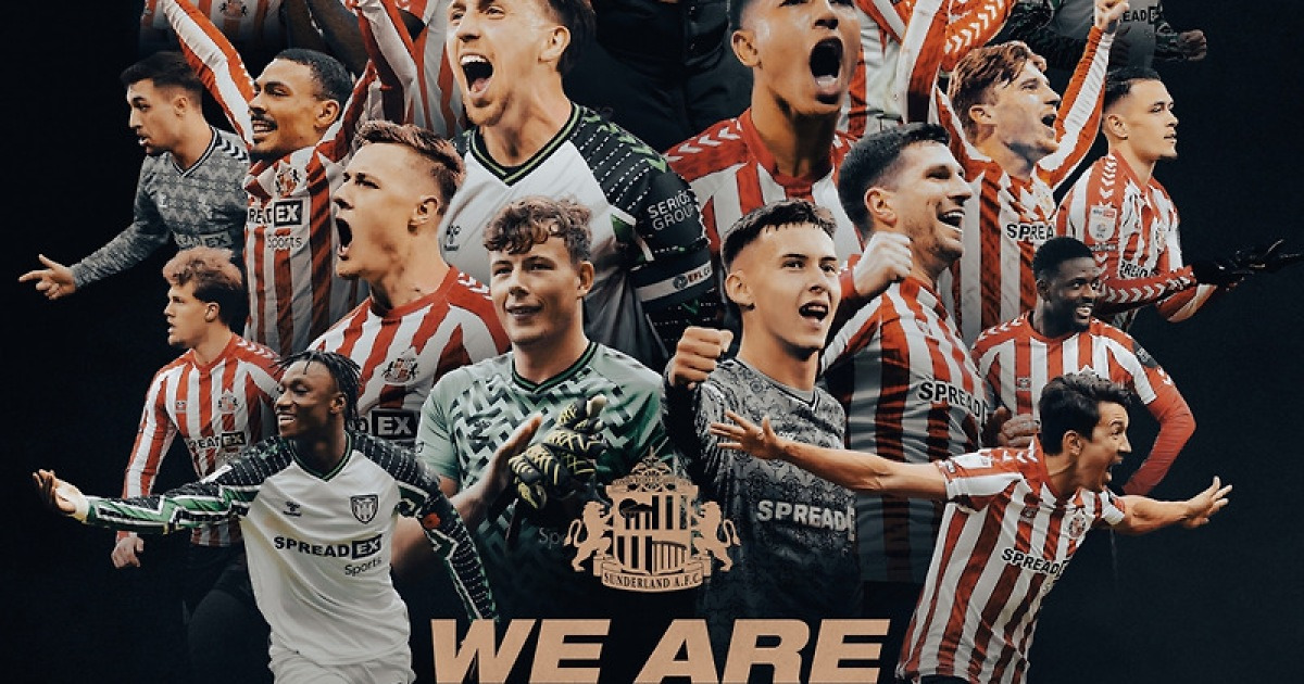 EPL 승격 효과 '무려 4000억원'... 3부까지 추락했던 선덜랜드, 9시즌 만에 컴백