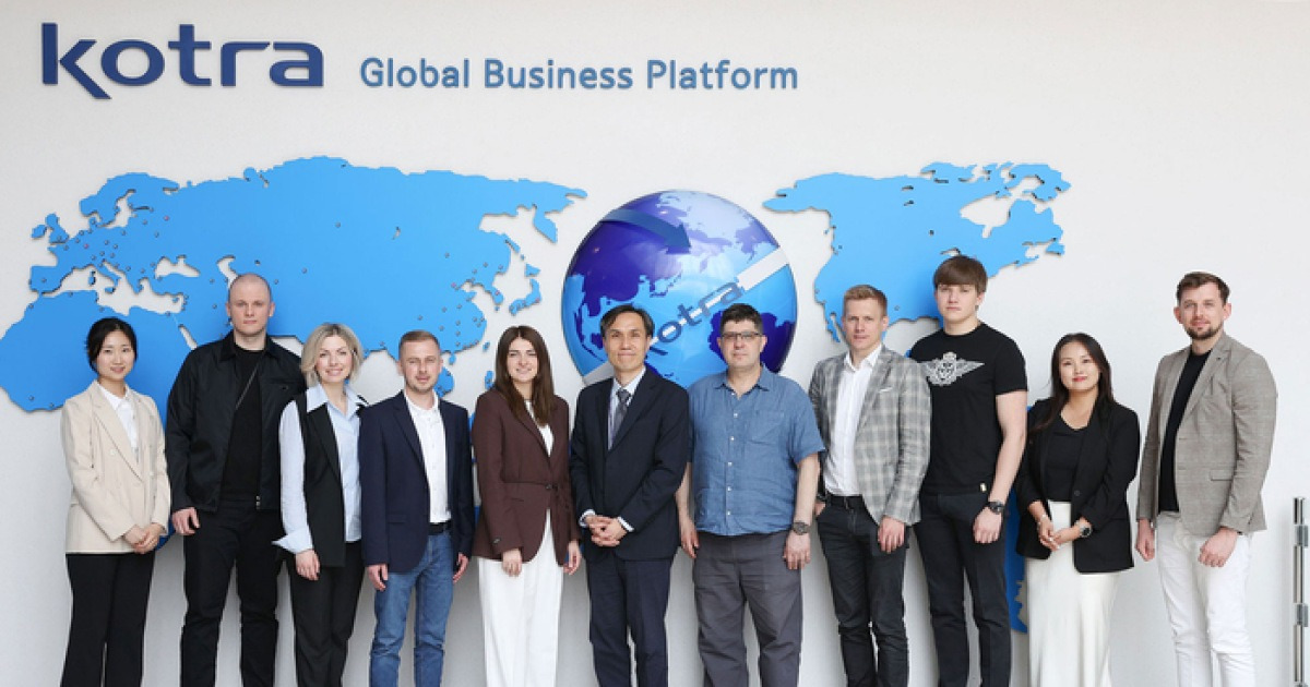 KOTRA, 우크라이나 IT사절단과 AI·SW 분야 협력 모색