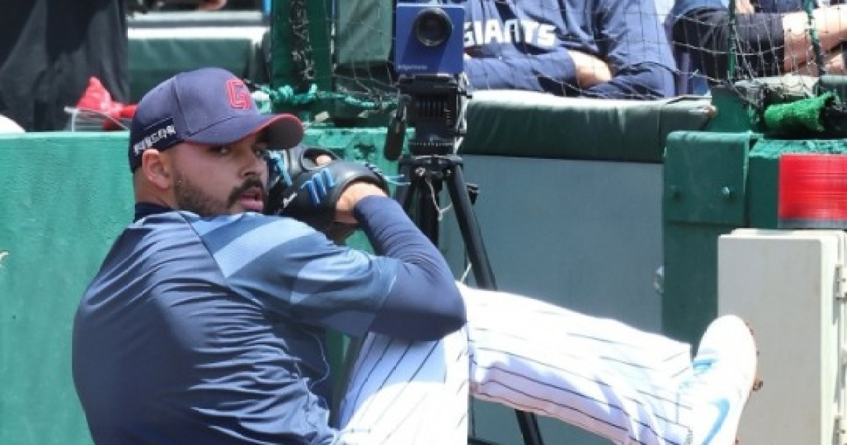 '반즈 빈자리 메워라' 153km 왼손 파이어볼러 감보아 KBO 데뷔전! 다저스 출신이 롯데 선두권 견인할까