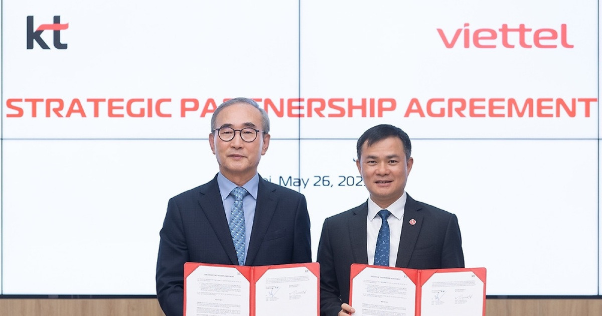 KT signs W130b AI deal with Vietnam’s Viettel