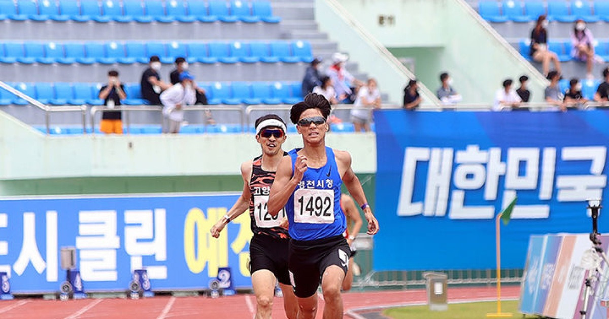 이재웅, 구미 아시아육상선수권 1500m 준우승…한국 첫 메달 수확