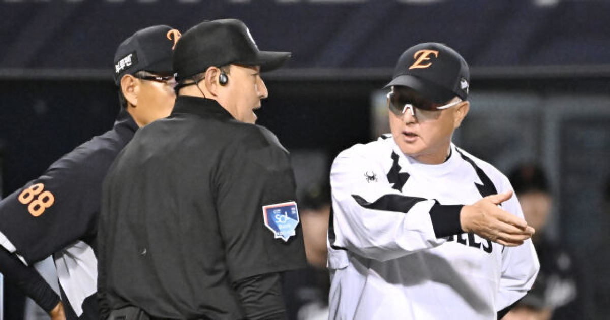 "3000경기 앞둔 분이 KBO에 물어보라고…" 자칫 부상당할 뻔했던 한승혁, 목소리 높인 김경문 감독 [MD잠실]
