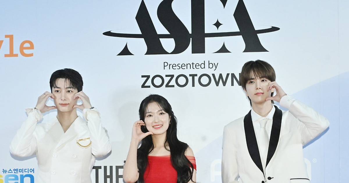 김혜윤x형원x영훈, 오늘의 ASEA 2025 MC [포토엔HD]