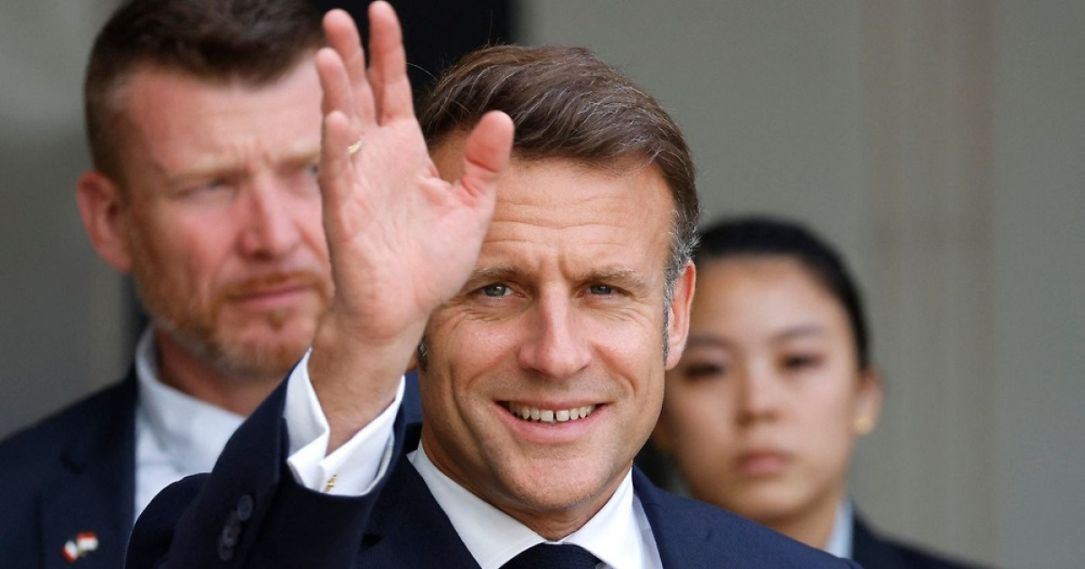 마크롱 "가자지구 인도적 지원 차단시 이스라엘 정착민 제재 검토"