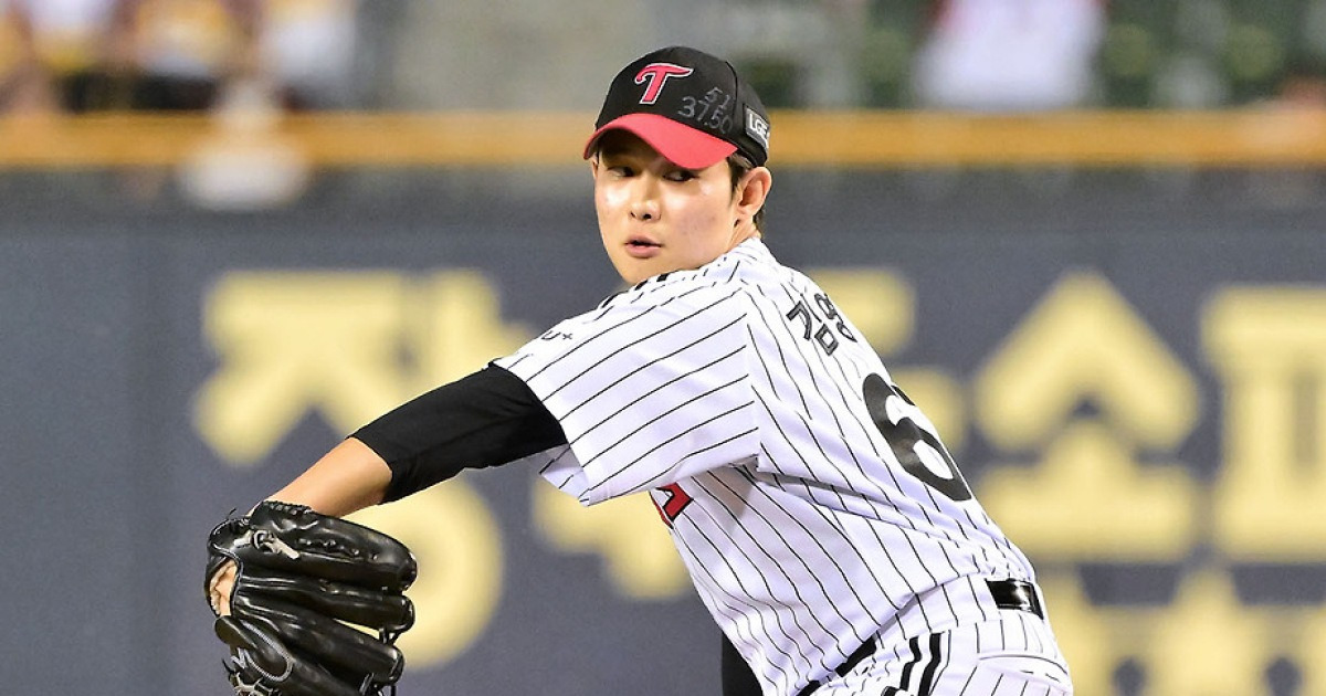 한화 추격 잠재운 155km/h 강속구, 김영우는 떨지 않았다…"앞으로도 다 막겠다" [잠실 인터뷰]