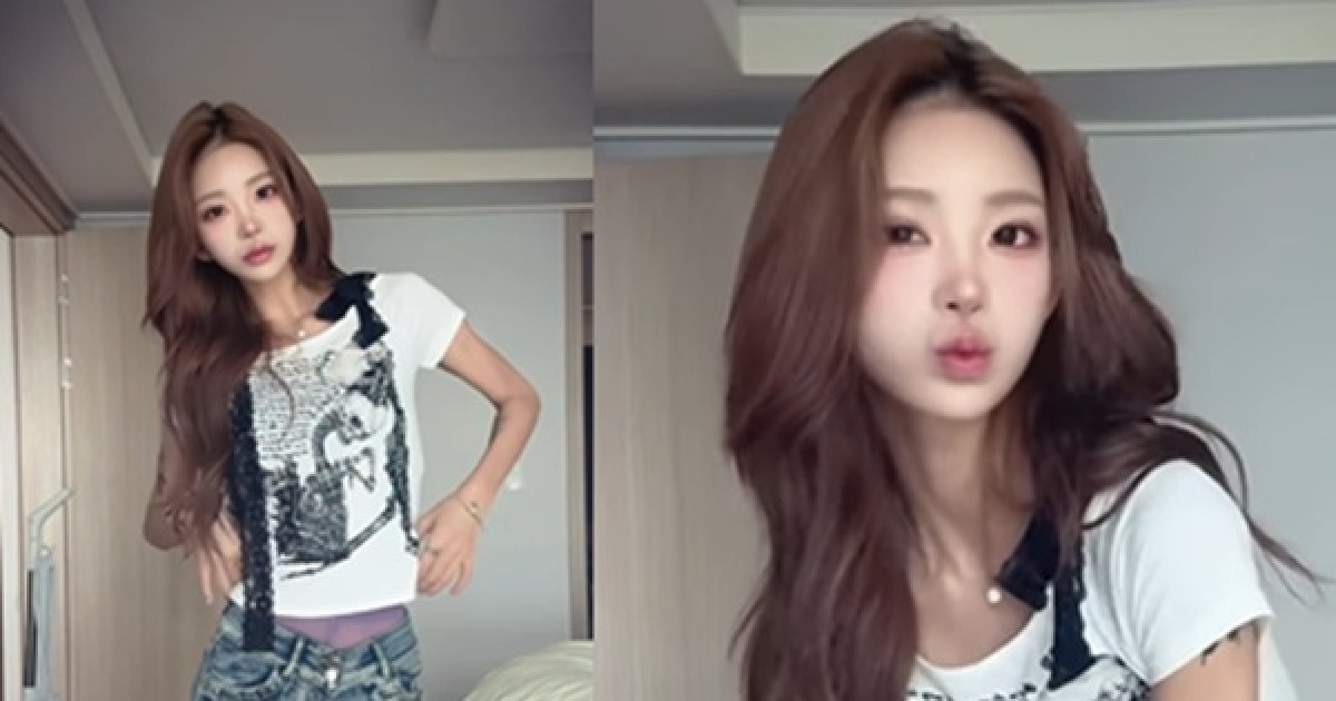 '170cm 41kg' 최준희, 스타킹이 헐렁…다이어트 인증샷[스타★그램]