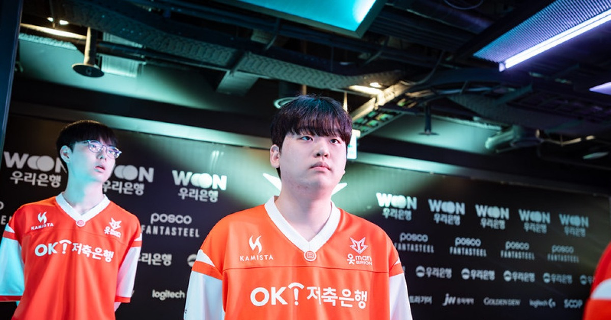 OK 저축은행, 2R 젠지전 ‘하이프’ 변정현 선발 출전