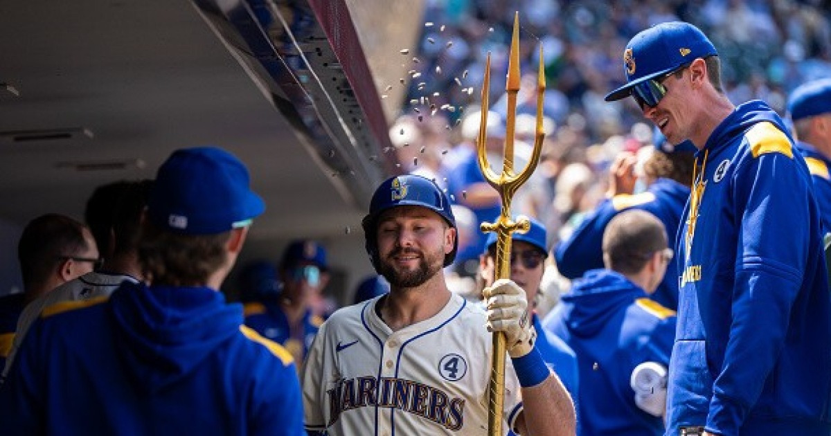 '오타니·저지 넘었다!' 1,400억 시애틀 안방마님이 홈런 선두로…3G 연속 대포 폭발, 시애틀 사상 첫 MLB 홈런 1위도 '정조준'