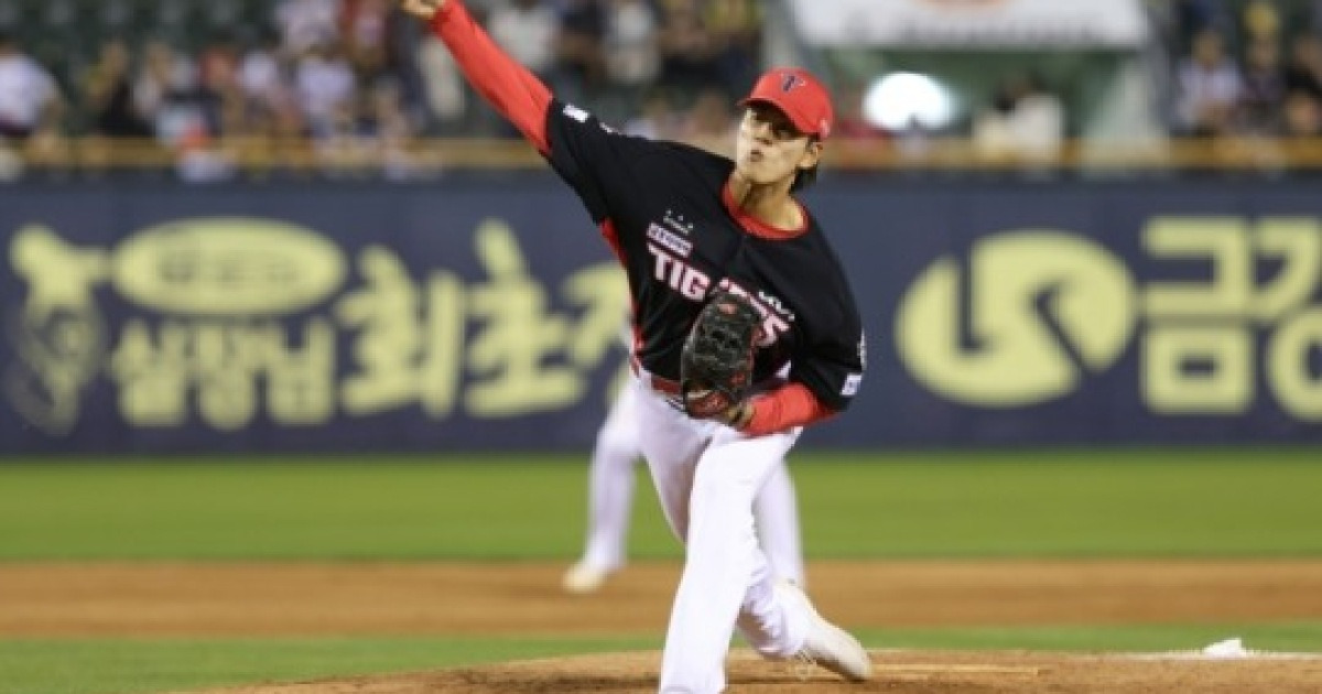 '7년간 기다린 순간' KIA 홍원빈, 드디어 1군 데뷔! 154km 뿌리며 팬들 환호...허투루 하지 않았다는 걸 증명