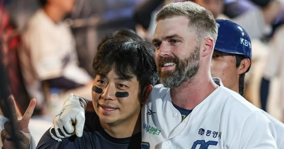 '숨 넘어가는 줄 알았네' 전날 0-15 대패 굴욕 되갚은 NC, LG에 6-5 신승→1승 1패 균형