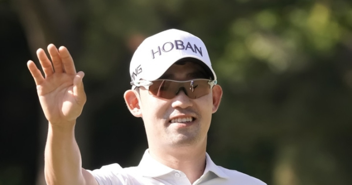 'KPGA 10승 향한 버디 쇼~'..강풍과 단단한 그린도 김비오의 질주를 막지 못했다