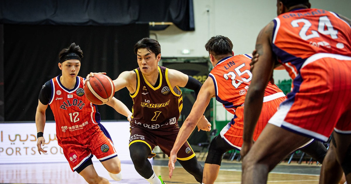 프로농구 한국 챔피언 LG, 'BCL 아시아'서 대만 팀에 16점 차 敗