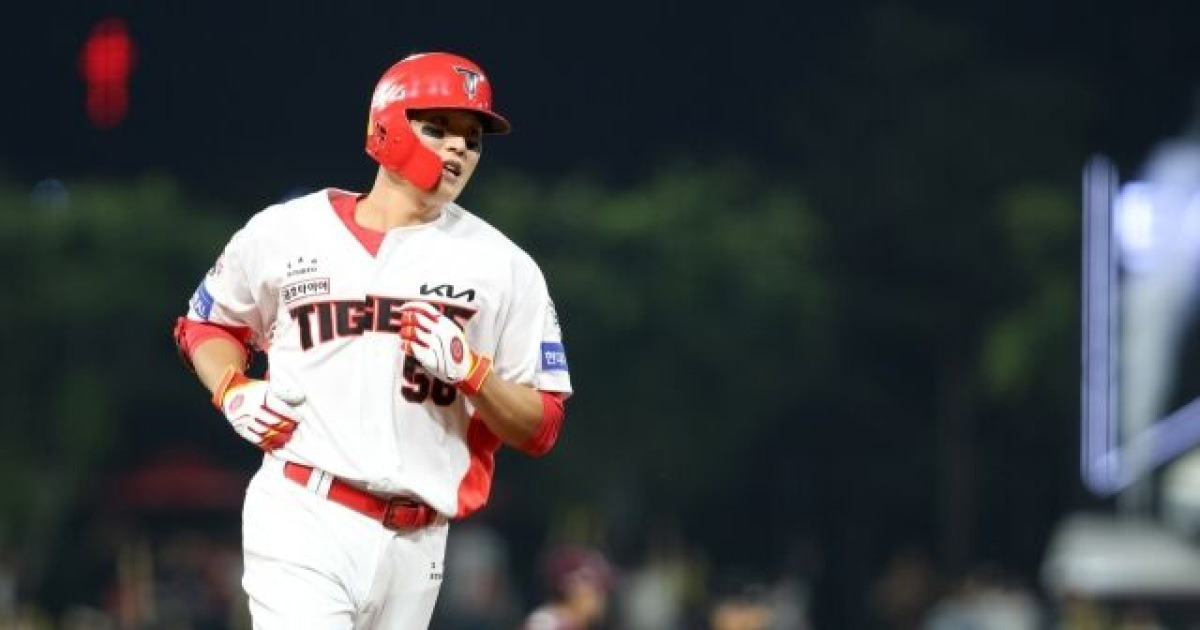 KBO 최고투수의 154km 투심을 176km짜리 미사일로 바꾸다니…KIA 오선우, 2025 최고 히트상품[MD광주]