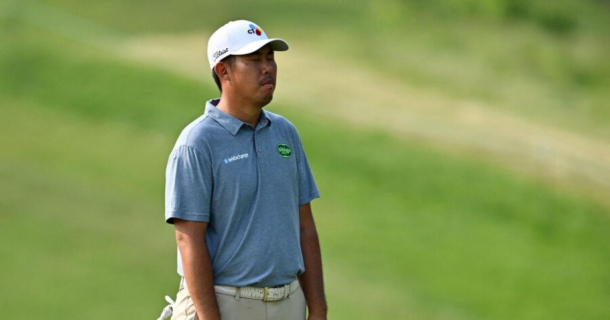 안병훈, 이틀 연속 '노보기 버디쇼'…생애 첫 PGA 우승 발판→캐나다오픈 3R 3타차 공동 9위