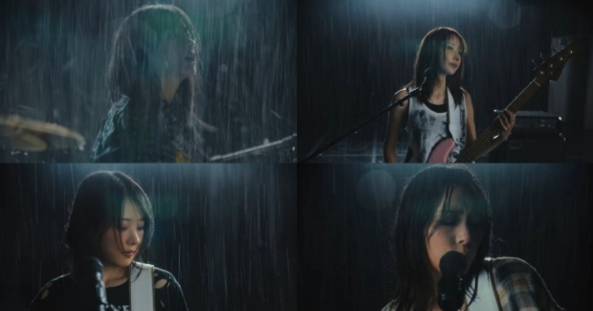 '컴백 D-1' QWER, 신곡 '눈물참기' MV 티저 공개