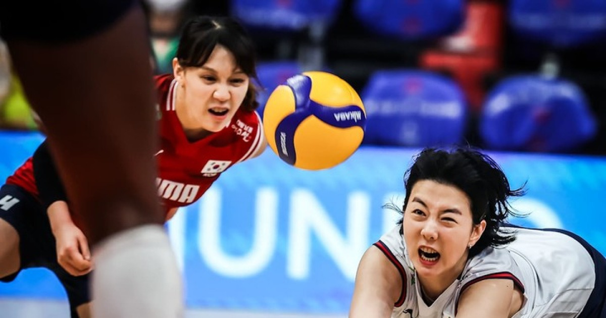 모랄레스호 VNL 잔류 전망 '흔들'...한국 여자배구, 1주 차 4경기 전패
