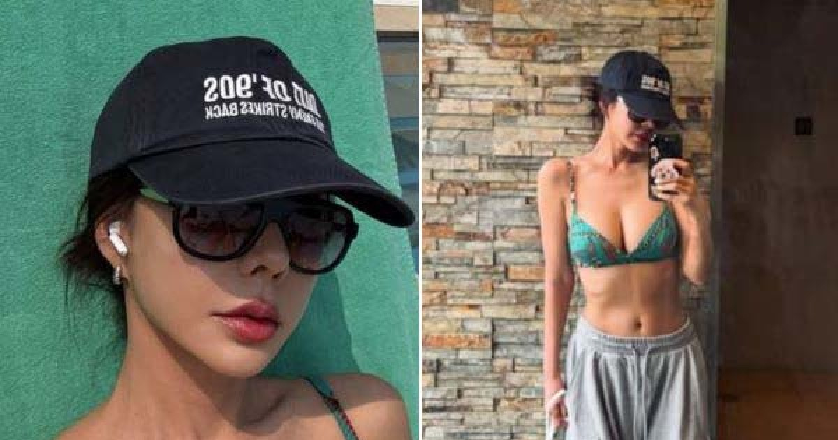 47kg 김준희, 비키니 입고 ‘납작배’ 공개… 추천한 ‘세 가지’ 다이어트 음식은?