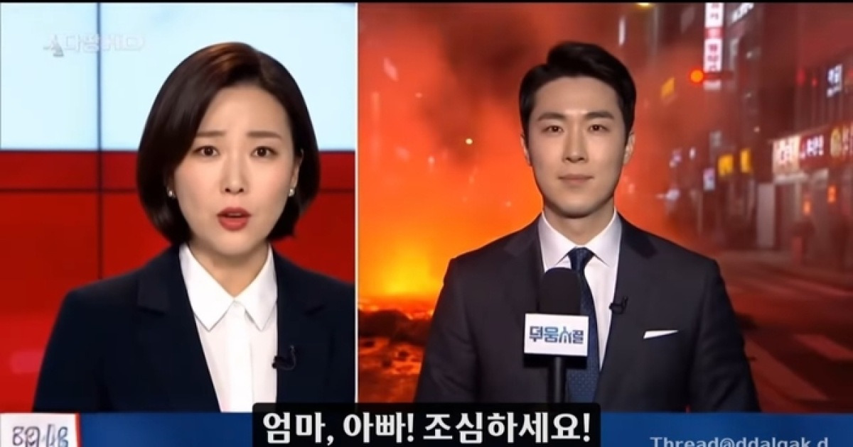 Lava is spouting in Seoul? Viral AI-generated video sparks alarm