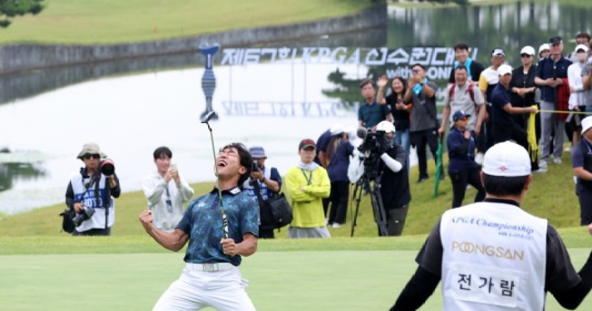 KPGA 선수권대회, 37년 만에 ‘대기록’ 나올까… 전가람 “타이틀 방어에 초점 맞췄다”