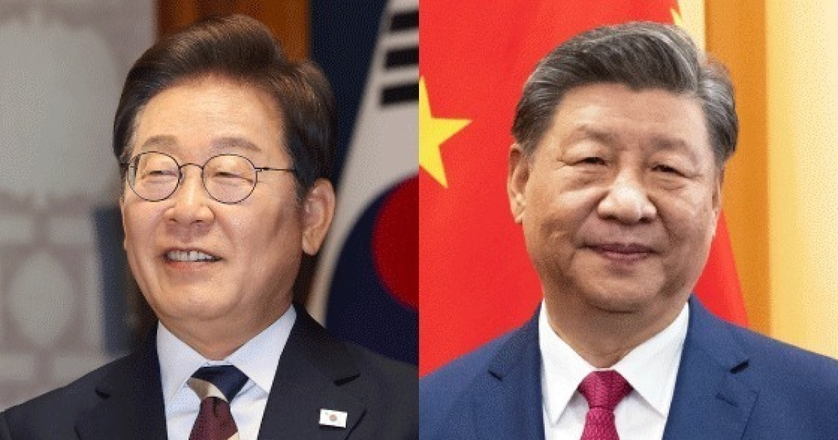 시진핑, 이재명과 첫 통화 "양국관계, 올바른 궤도로 발전해야"