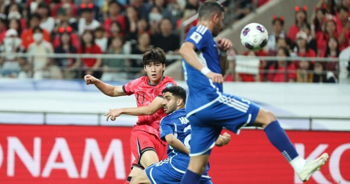 [442.live] 역시 韓 축구 미래! 배준호 2분 만에 2도움→이강인·오현규 추가골! 쿠웨이트에 3-0 (후반 진행 중)