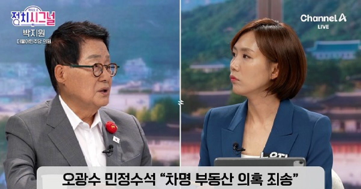 박지원 “특검, 신속히 끝내야…YS 때 길게 끌다 IMF” [정치시그널]