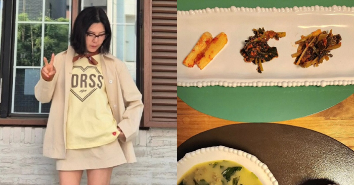 '46kg' 한혜연, 14kg 뺀 '간단 식단' 공개.."밥그릇 종지 아님"