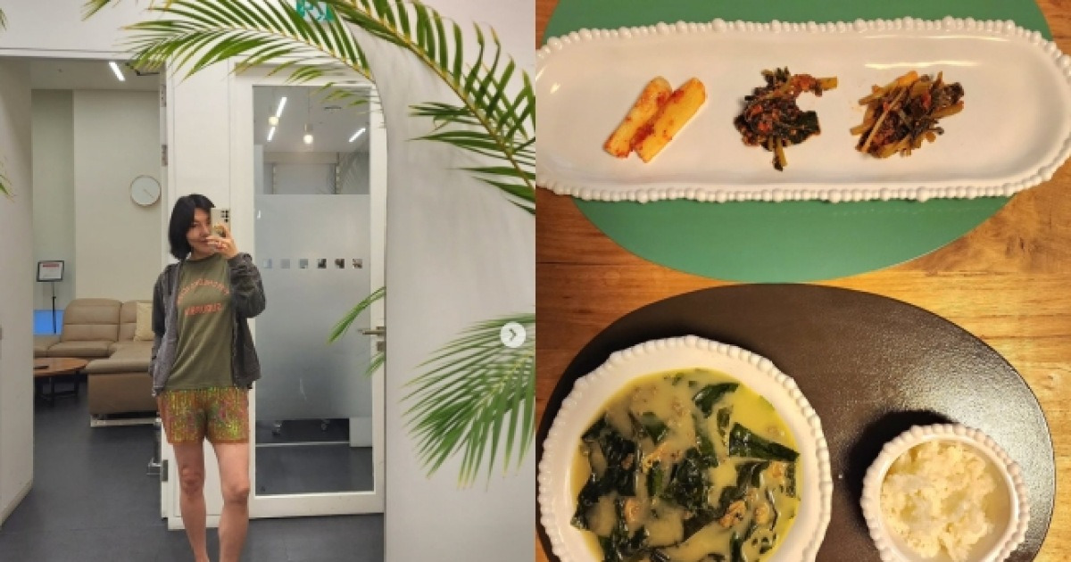 한혜연, 한지민도 걱정하는 46kg의 저녁 식단.."밥그릇 종지 아님"