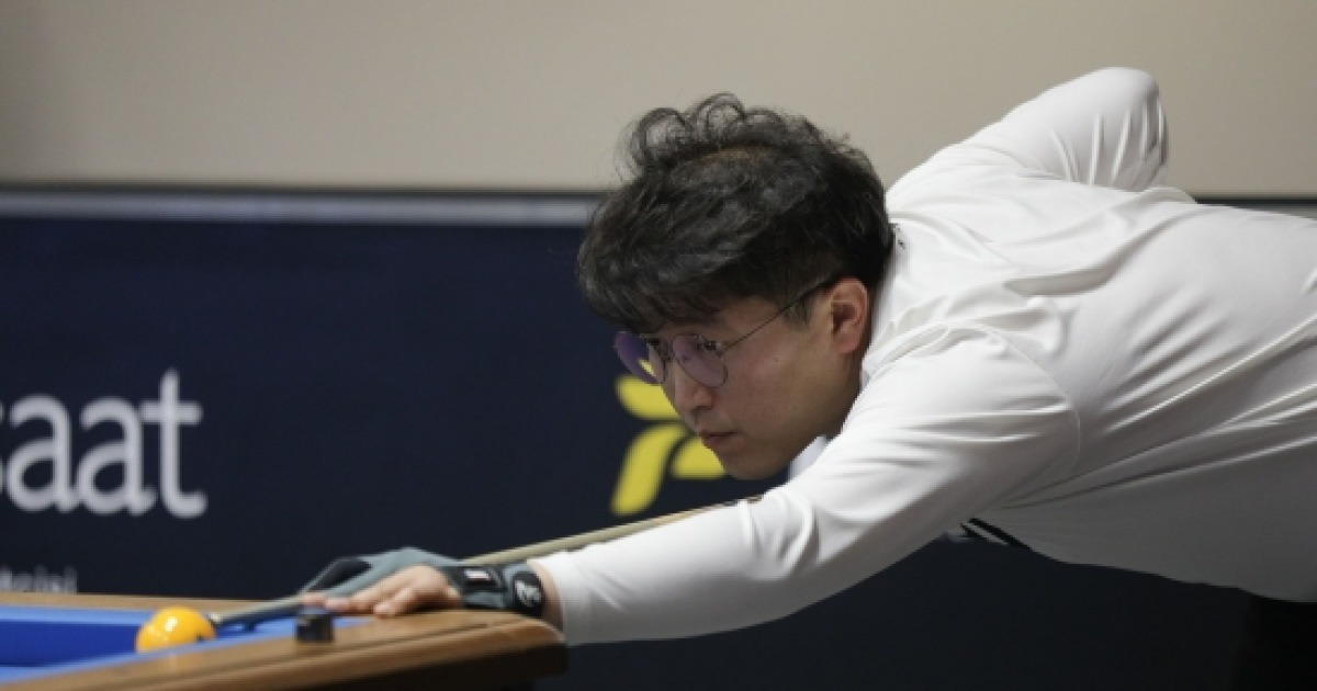 황봉주, '호치민 3쿠션 월드컵 TOP4' (앙카라 3쿠션 월드컵) [포토]