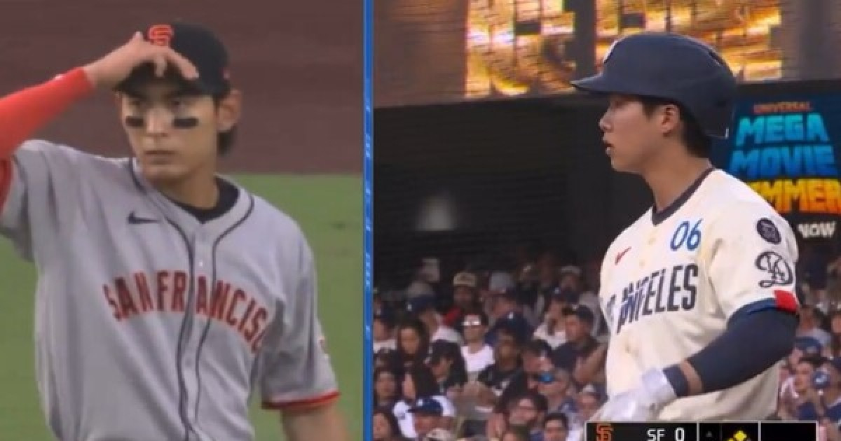 '이정후 볼넷-김혜성 1타점 적시타' LAD, SF에 대승