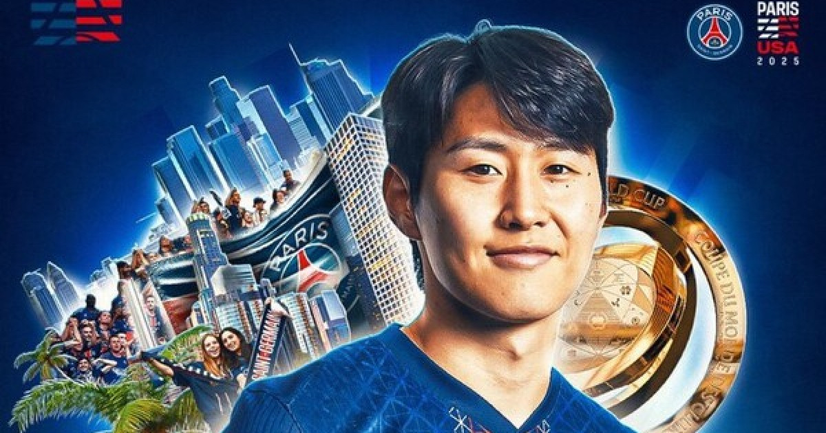 “이강인 벤치”...PSG, ‘클럽 월드컵 첫 경기’ ATM전 예상 선발 라인업 공개