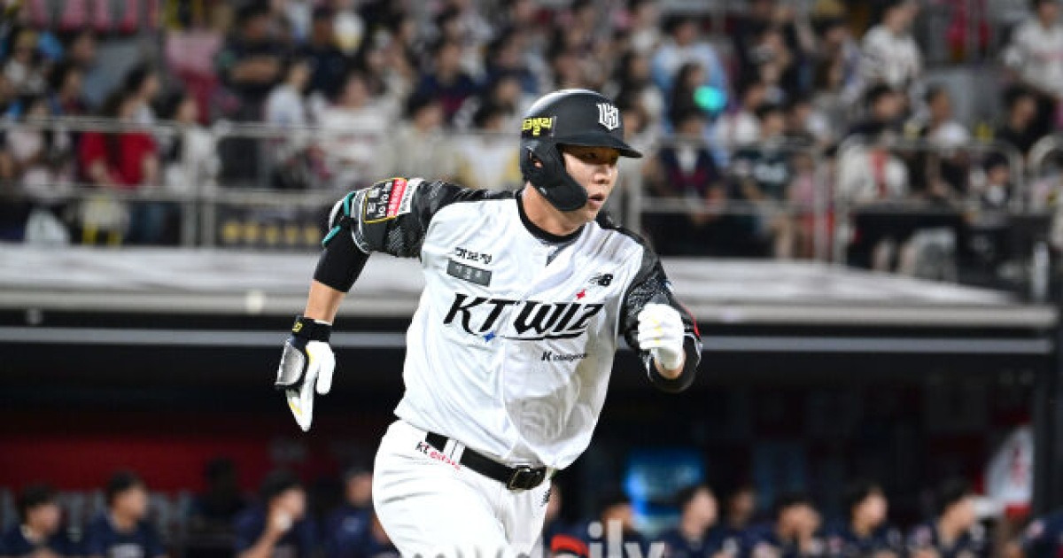 '롯데서 기회 없던 선수 맞나' 이적 후 타율 0.343&OPS 0.921, 이번에도 KT가 웃는 트레이드?